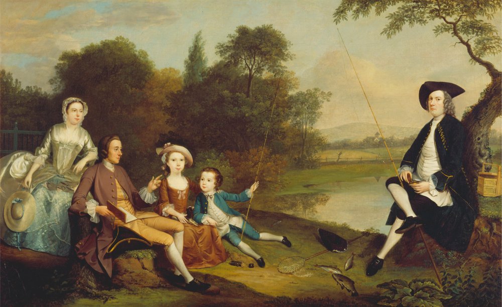 Portrait of a Family, Traditionally Known as the Swaine Family of ...