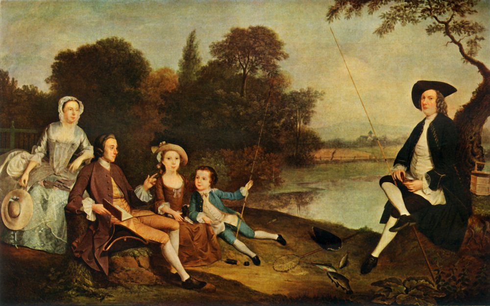 The Swaine Family by Arthur Devis: Buy fine art print