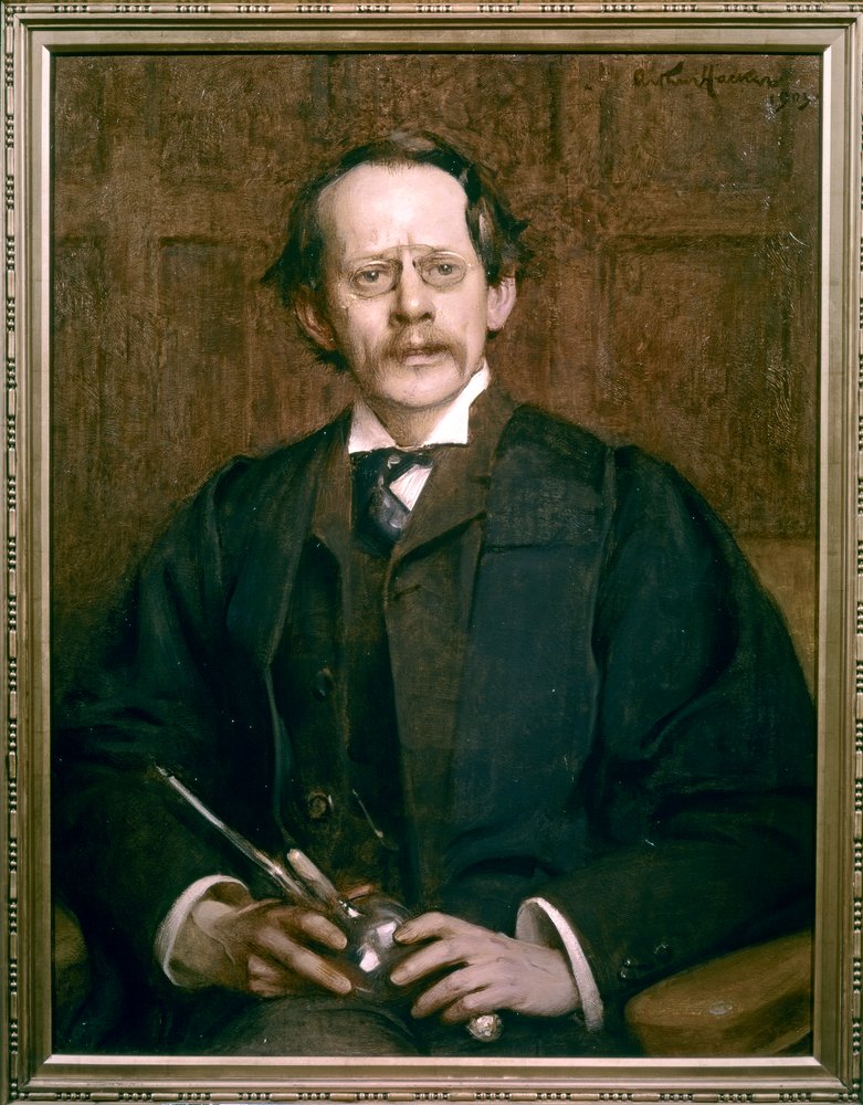 Portrait of Sir Joseph John Thomson by Arthur Hacker