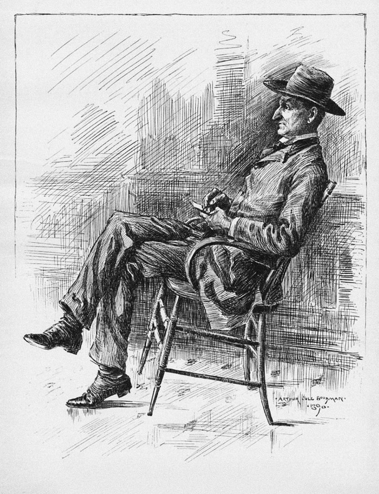 Portrait of Benjamin Peter Old Hutch Hutchinson