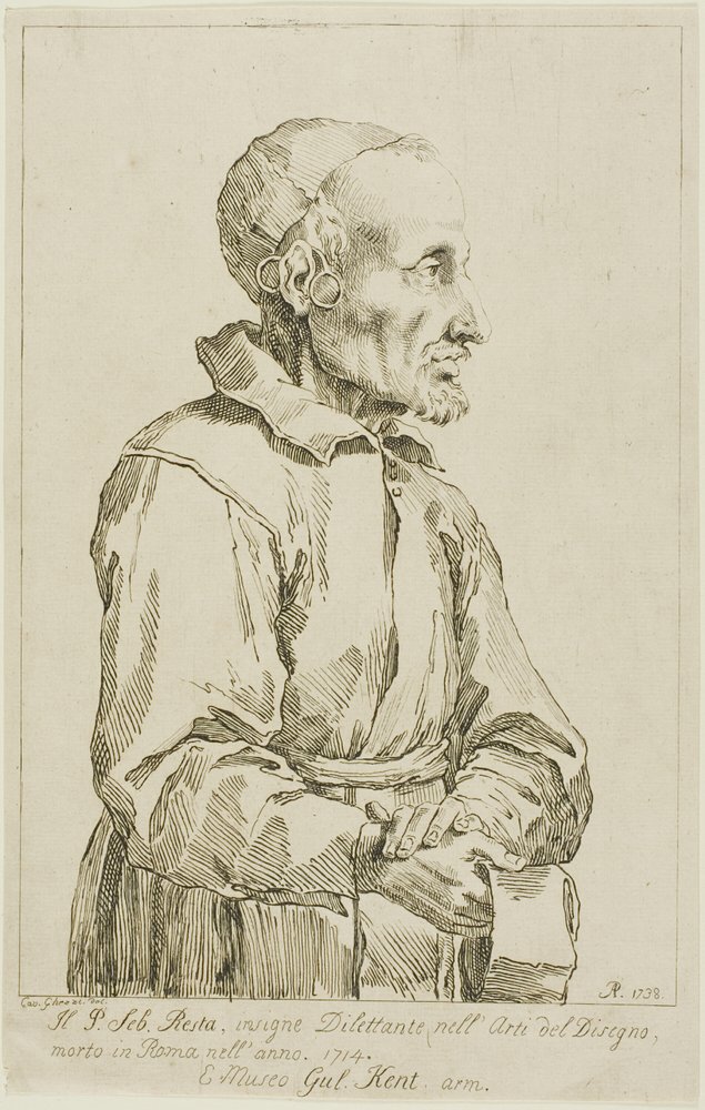 Portrait of Sebastiano Resta by Arthur Pond