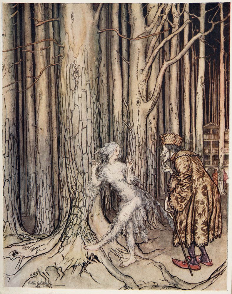 Fitcher's Bird by Arthur Rackham: Buy fine art print
