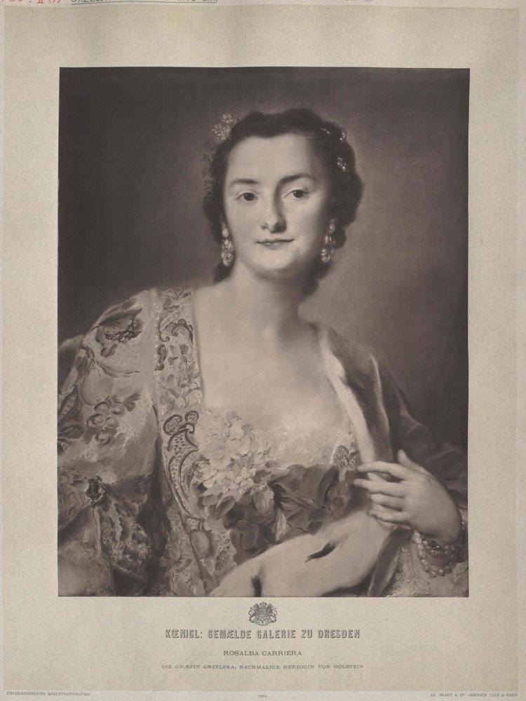 Anna Caroline countess Orzelska by Artist Unknown