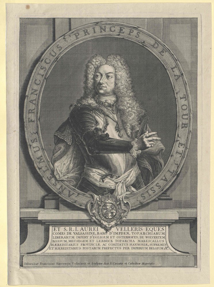 Anselm Franz Count Thurn and Taxis by Artist Unknown