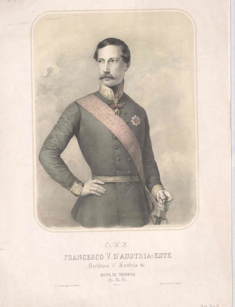 Archduke of Austria-Este duke of Modena Francis V