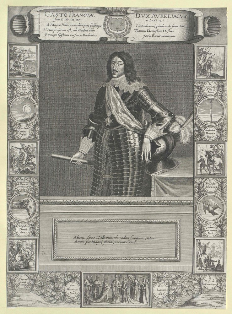 Duke of Orleans Gaston by Artist Unknown: Fine art print