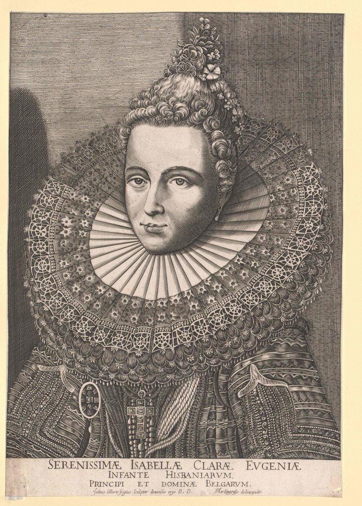Infanta Isabella Clara Eugenia of Spain by Artist Unknown