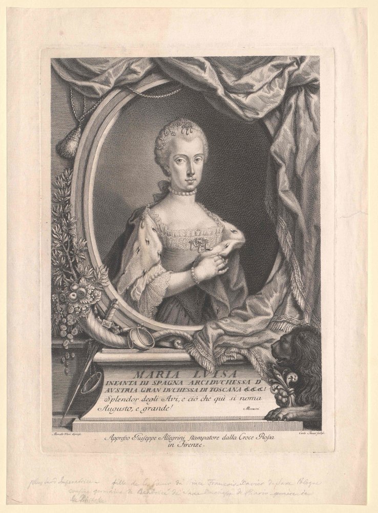 Infanta Maria Luisa of Spain by Artist Unknown