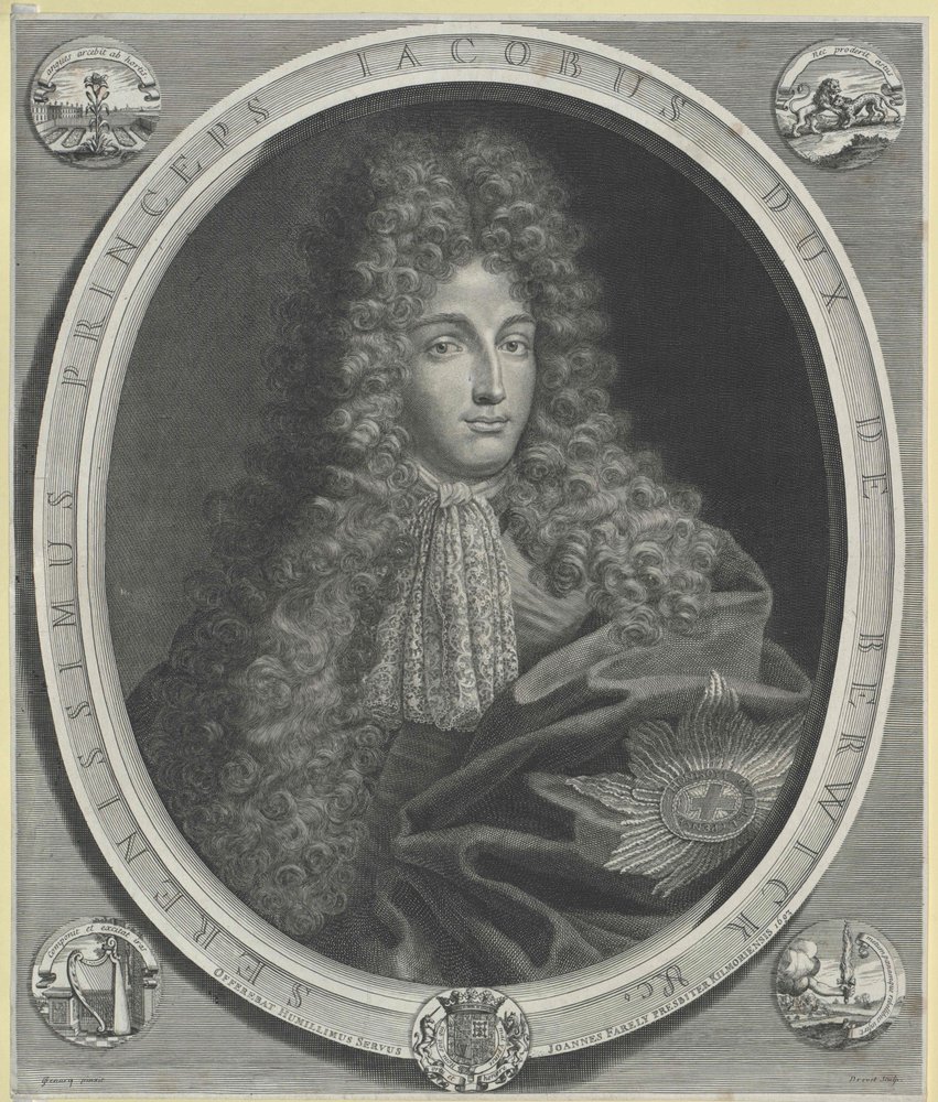 James Duke of Berwick Fitzjames by Artist Unknown