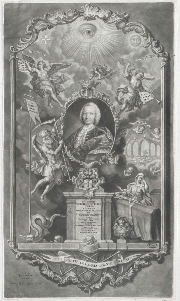 Joseph Gottlieb Seuler von Seulen by Artist Unknown