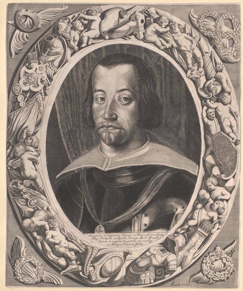 King John IV of Portugal by Artist Unknown: Fine art print