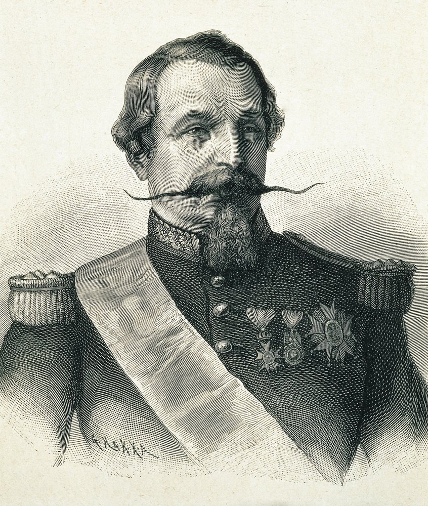 Portrait of Napoleon III, Charles-Louis Napoleon Bonaparte (1808-1873 ...