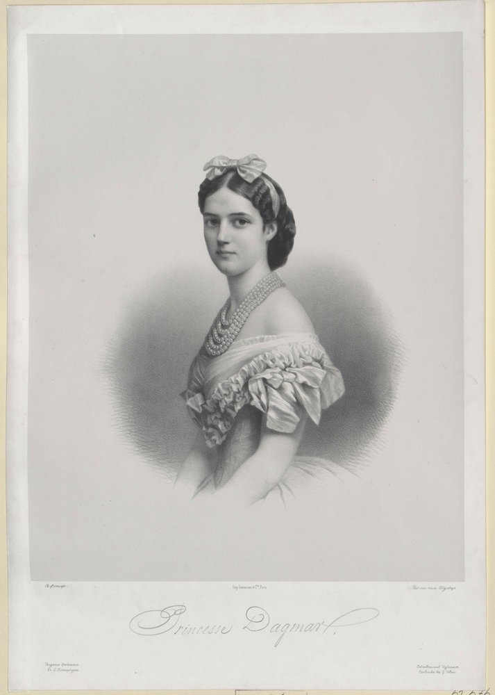 Princess Dagmar of Denmark by Artist Unknown