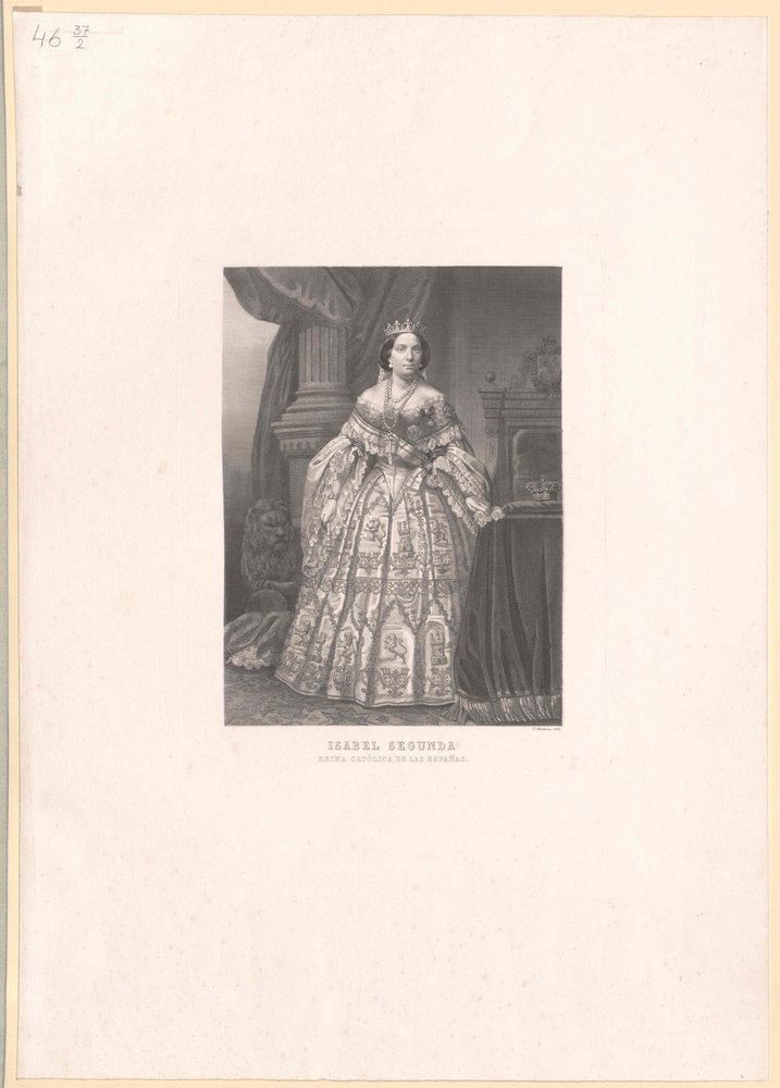 Queen Isabella II of Spain by Artist Unknown