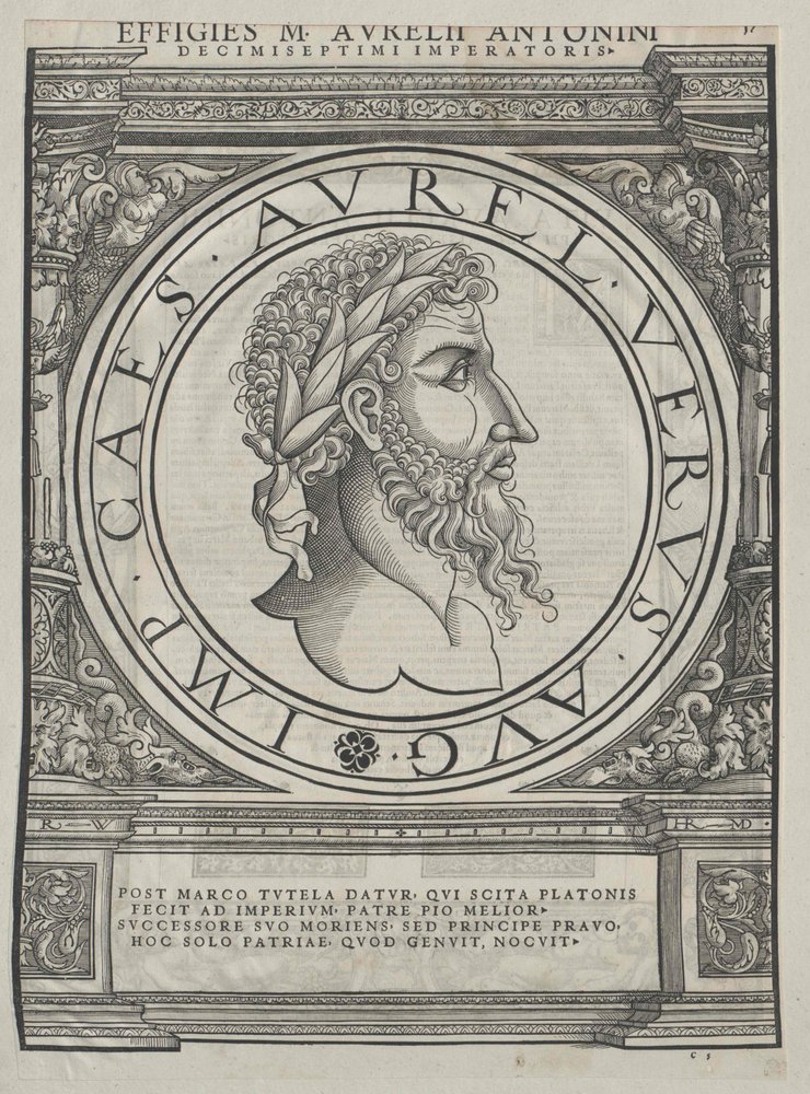 Roman emperor Mark Aurelius by Artist Unknown