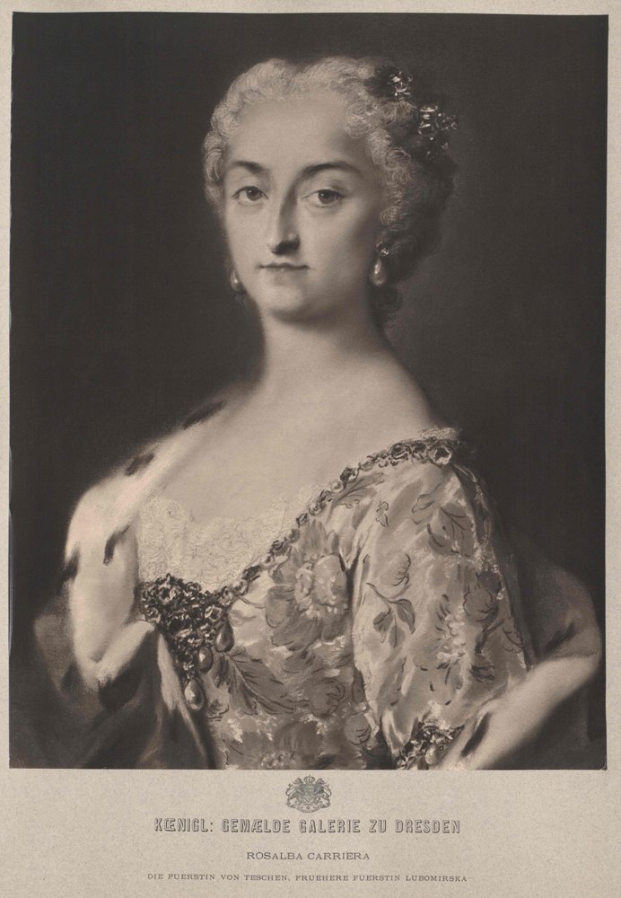 Ursula Catherine Lubomirski by Artist Unknown