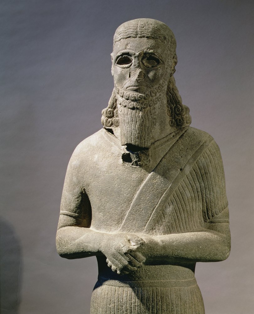 Statue Dedicated to the God Haddad-Yishi by Assyrian