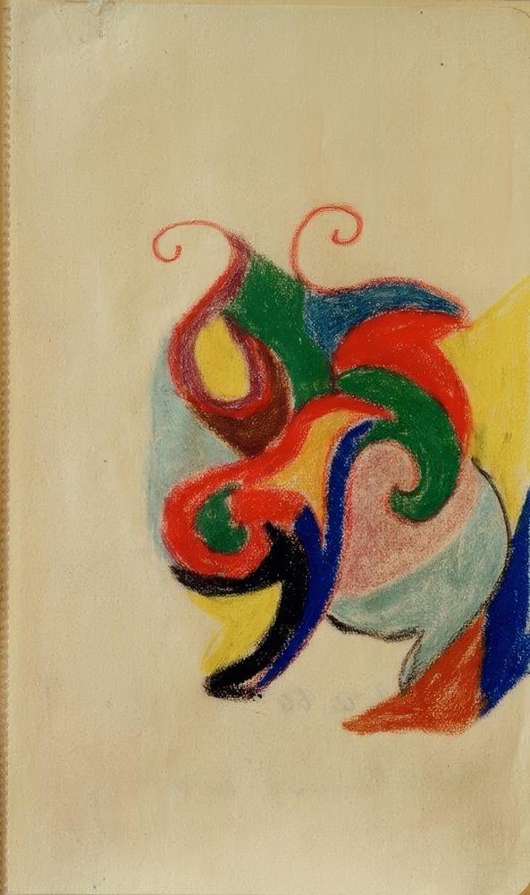 Colored Forms II by August Macke: Buy fine art print