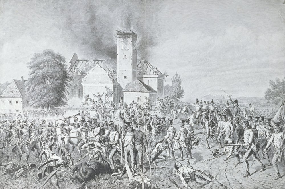 The Battle of Waterloo, engraved by Richard Bong