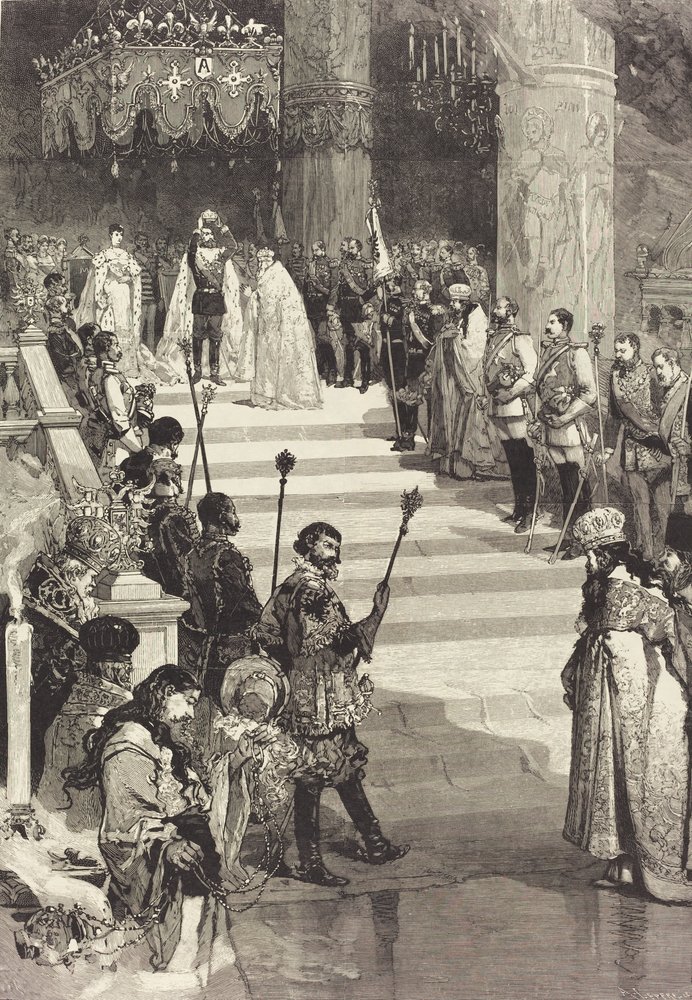 The Coronation of Emperor Alexander III of Russia, May 27, 1883