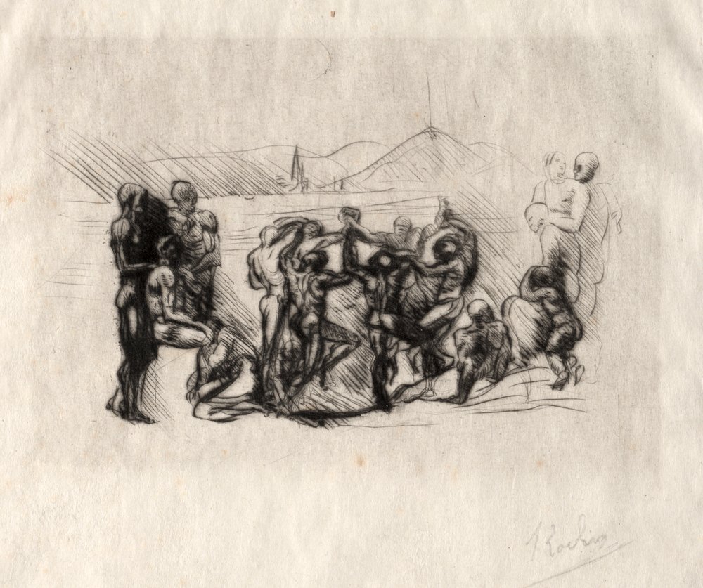 The Round Dance by Auguste Rodin: Buy fine art print