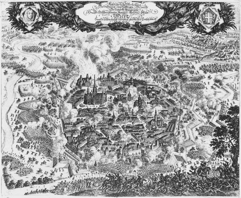 The 1683 Siege of Vienna by Austrian School