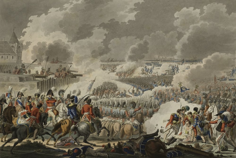 The Battle of Waterloo, 18 June 1815, published by Artaria and Co, c.1820