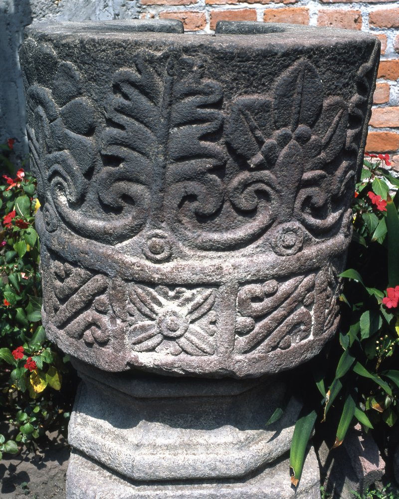 Aztec Altar by Aztec: Highest-quality art reproduction