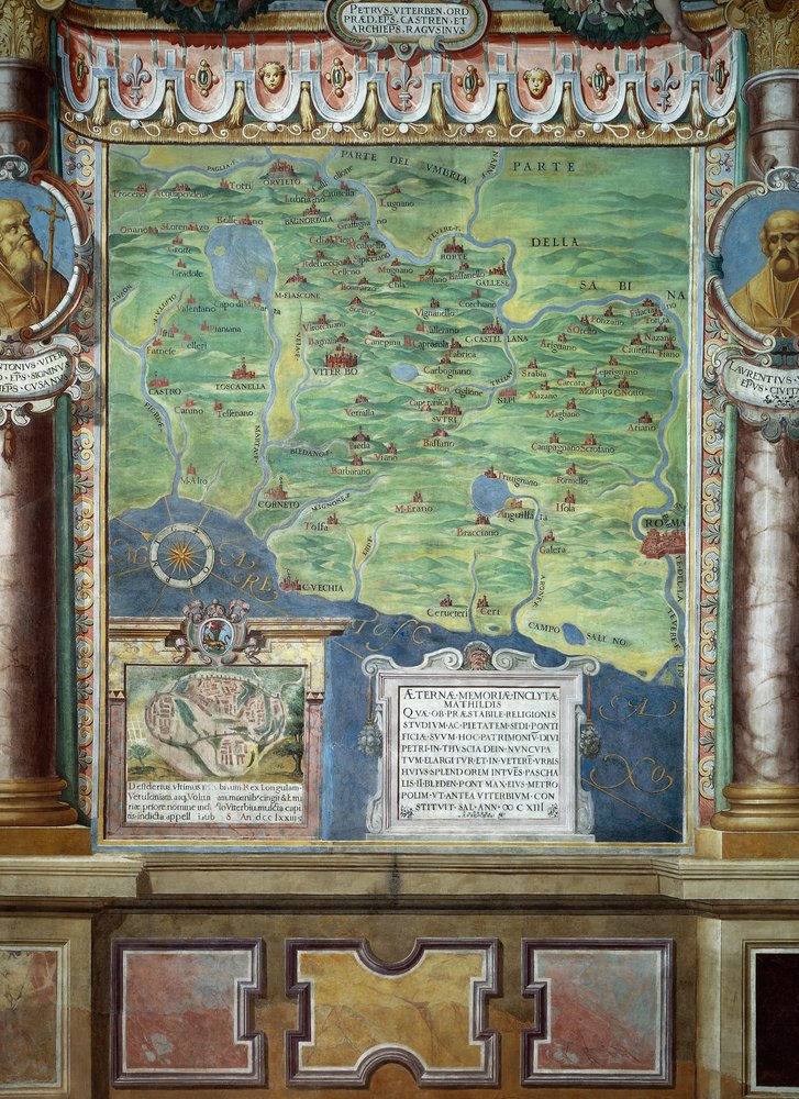 The Roman Tuscia Land Donated by the Countess Matilda to the Church ...