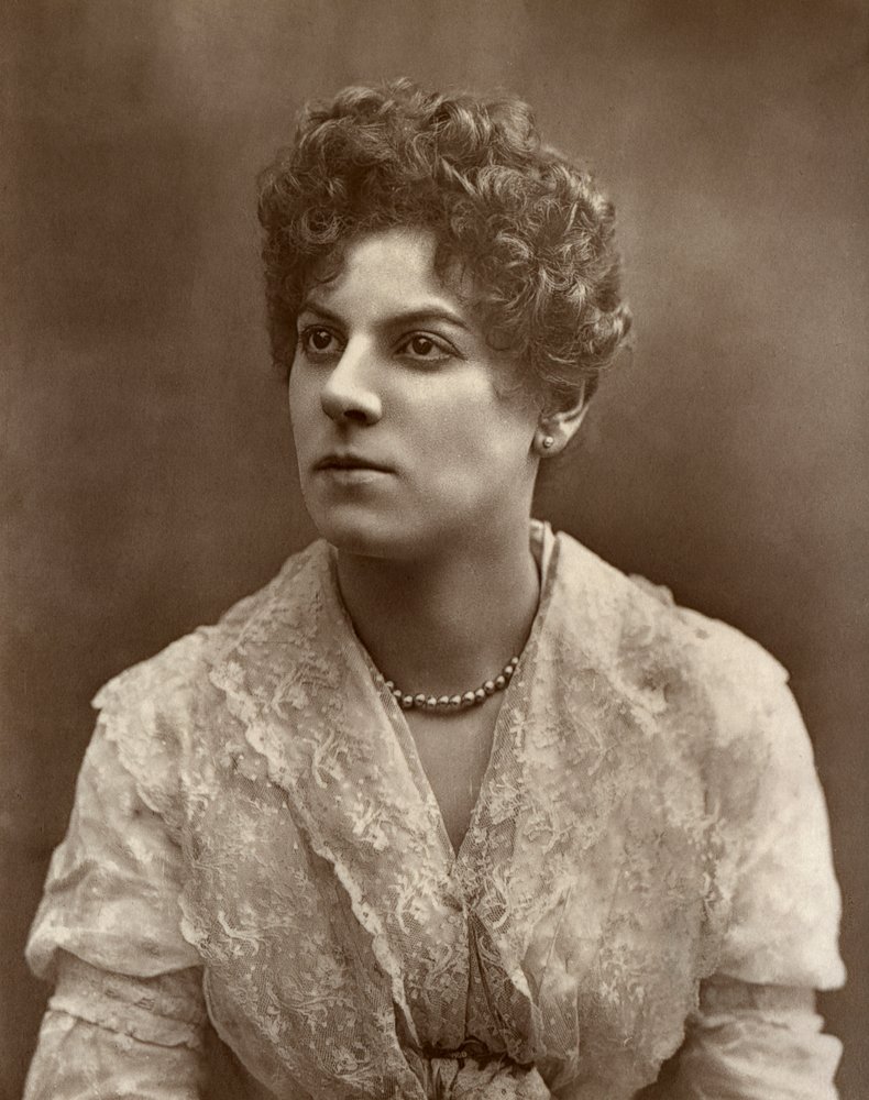 British Actress Miss Jessie Millward in The Harbour Lights, 1886