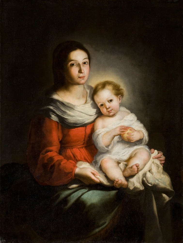 Virgin and Child by Bartolomé Esteban Murillo