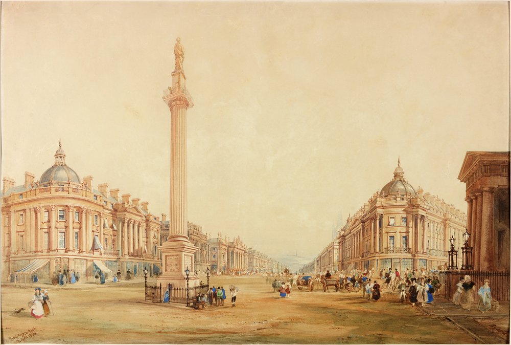 Design for Grey's Monument and Proposed Layout and Style of ...