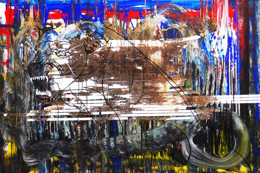 Surportrait: One Dog 2, 2015 by Benoit Erwann Boucherot