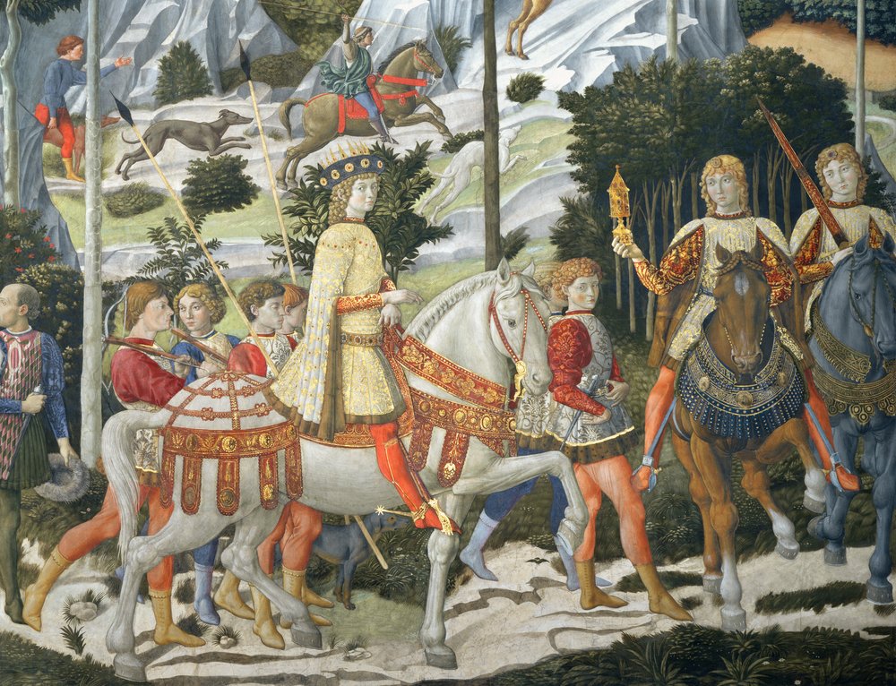Lorenzo de' Medici, the Magnificent, as One of the Three Kings (detail)