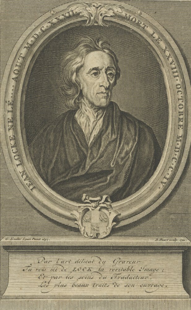 Portrait of the Physician and Philosopher John Locke, 1721