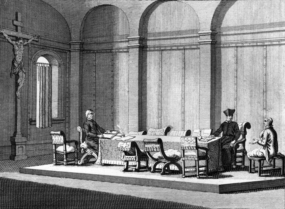 The Room of the Roman Inquisition by Bernard Picart