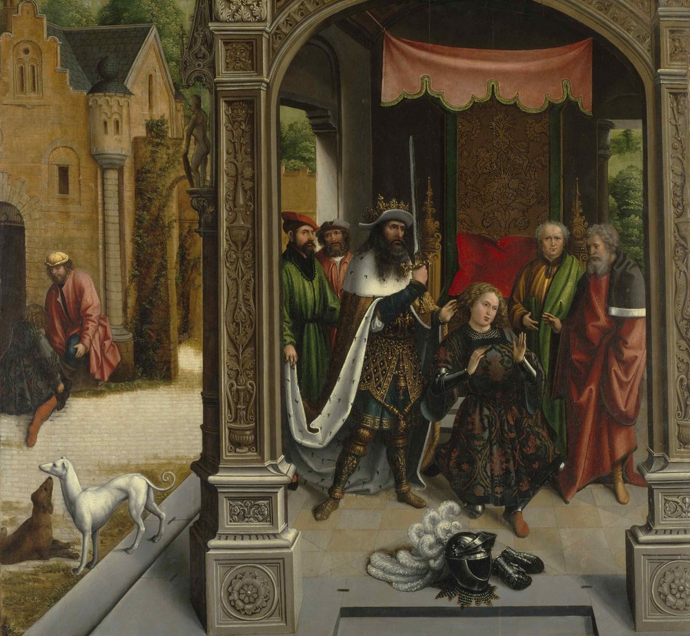 The Knighting of Saint Martin by the Emperor Constantine