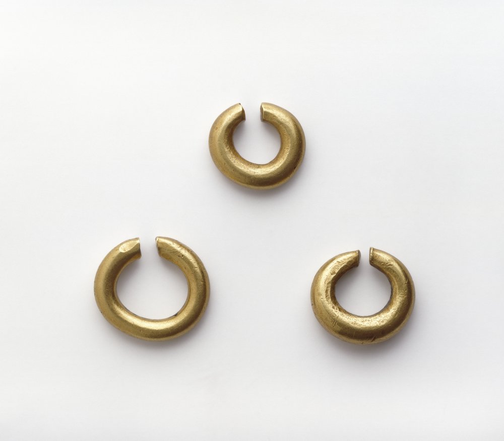 Gold Penannular Rings by British Late Bronze Age