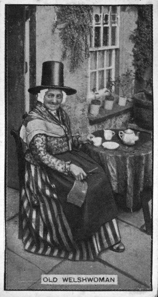 Old Welsh Woman by British Photographer: Fine art print
