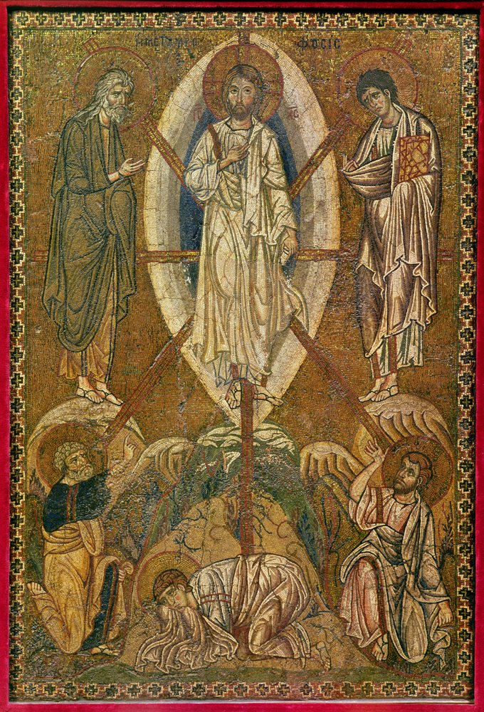Portable Icon Depicting the Transfiguration by Byzantine