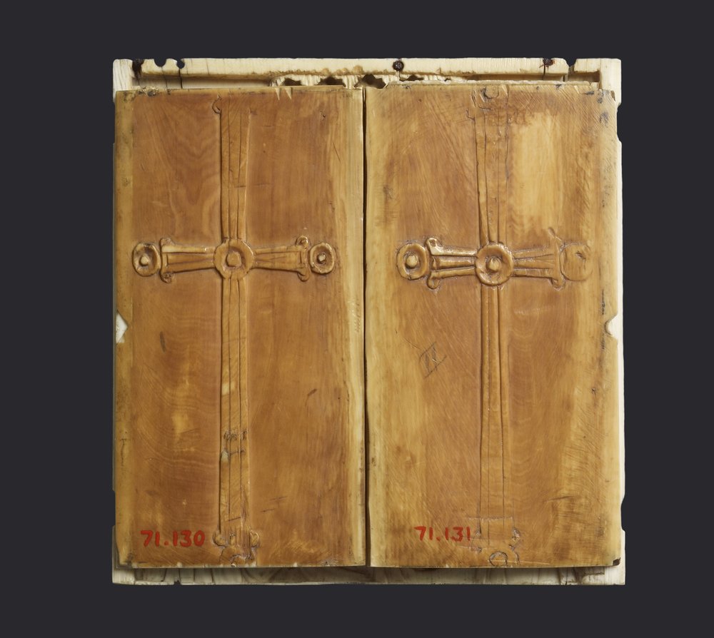 Triptych Icon of the Virgin and Child with Saints