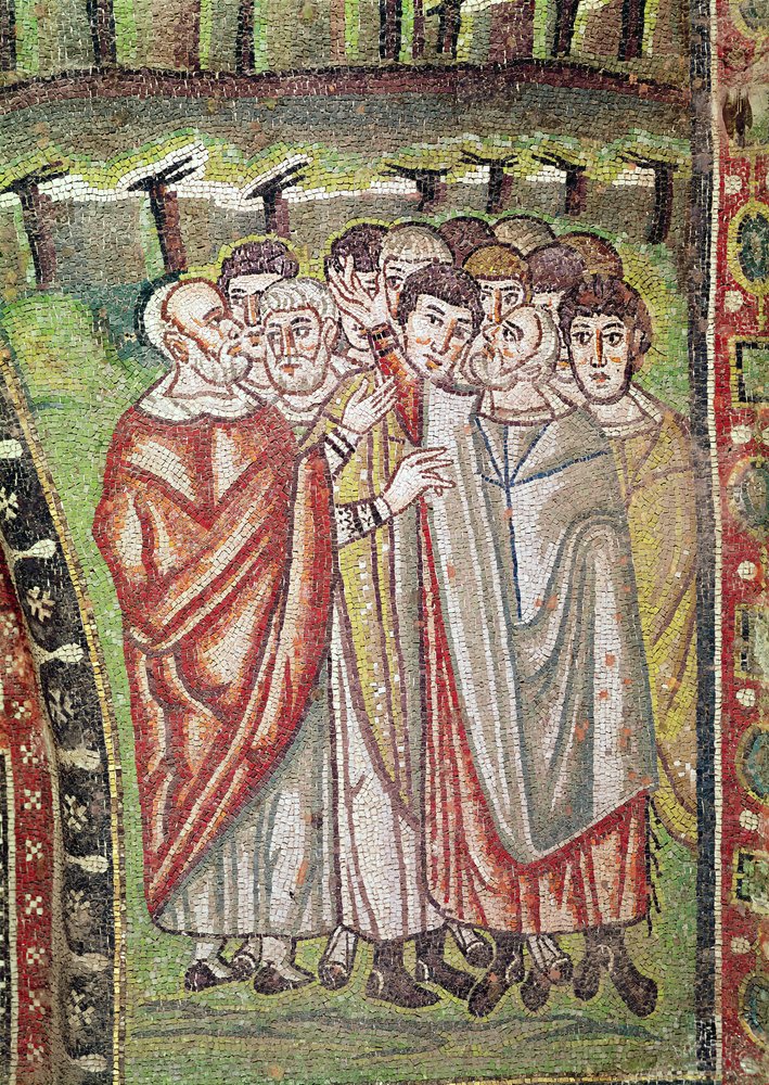 The Hebrew People (detail) by Byzantine School