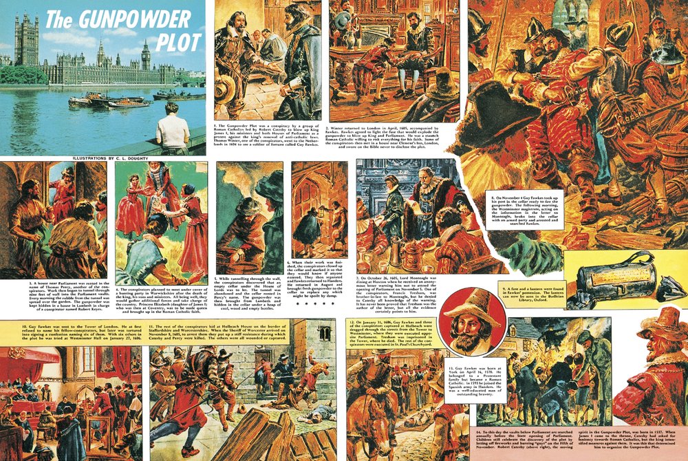 The Gunpowder Plot by C.L. Doughty: Buy fine art print