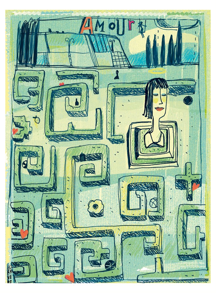 LABYRINTH by COSTANZA FAVERO: Buy fine art print