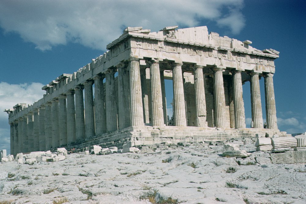 The Parthenon by Callicrates and Ictinus: Fine art print