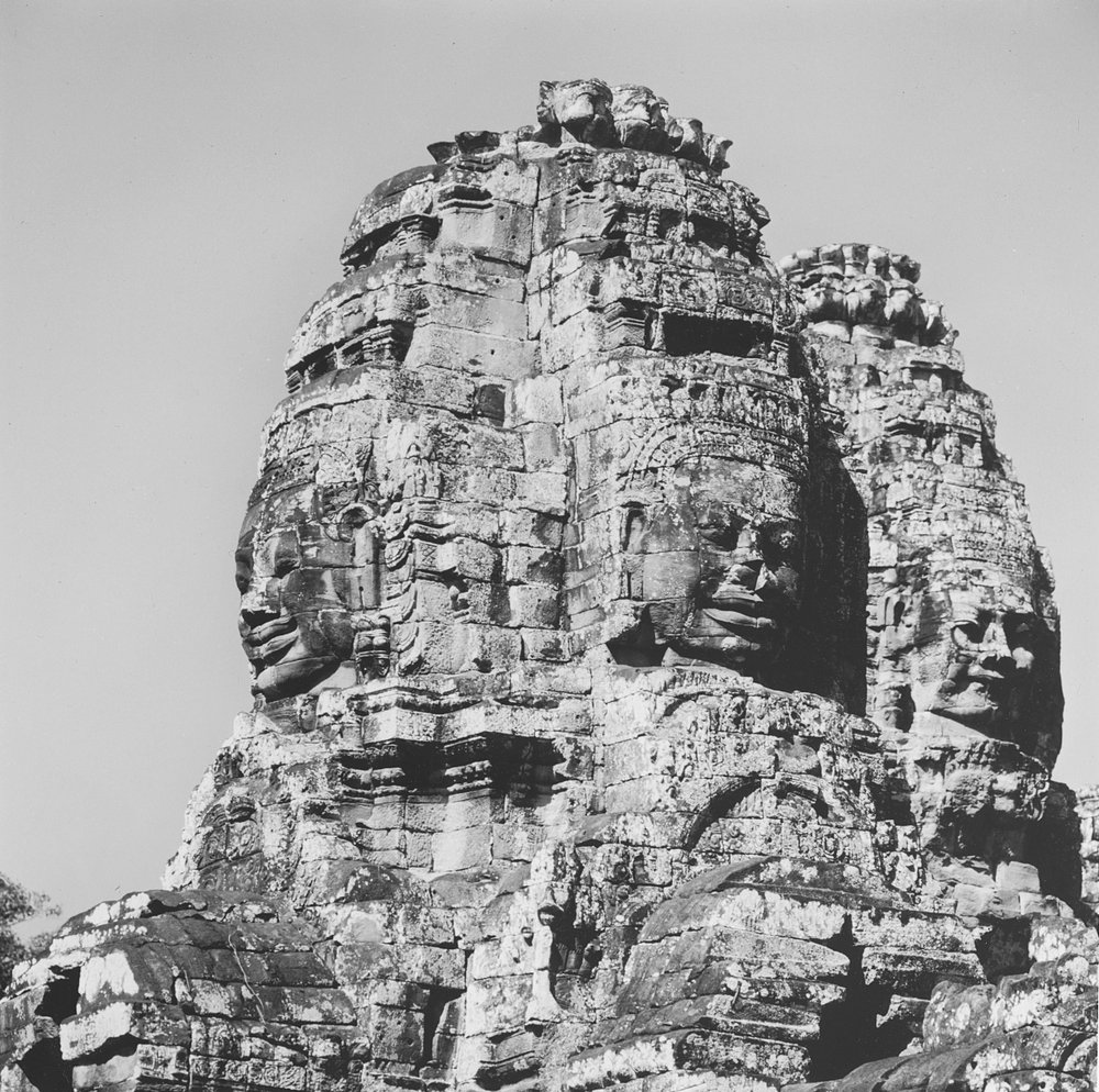 View of One of the Towers, Temple of Bayon