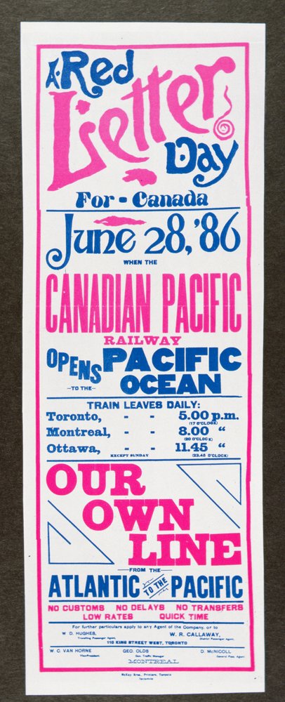 Red Letter Day for Canada by Canadian School: Fine art print