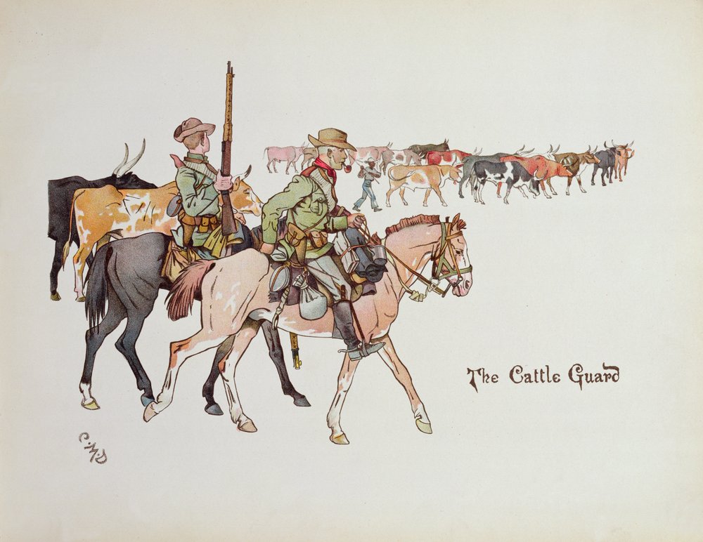 The Cattle Guard, from 'The Leaguer of Ladysmith'