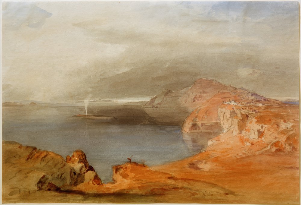 Santorini by Carl Rottmann: Highest-quality art reproduction