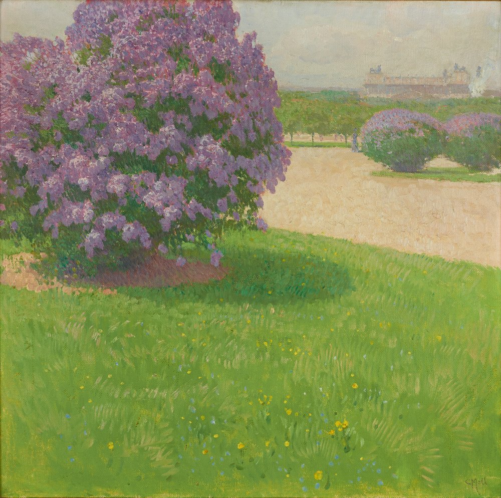 Heroes' Square with Lilac by Carl Moll: Buy fine art print